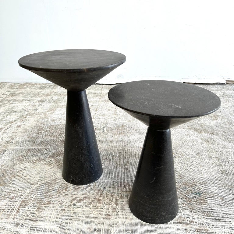 Bluestone Modern Side Table For Sale at 1stDibs