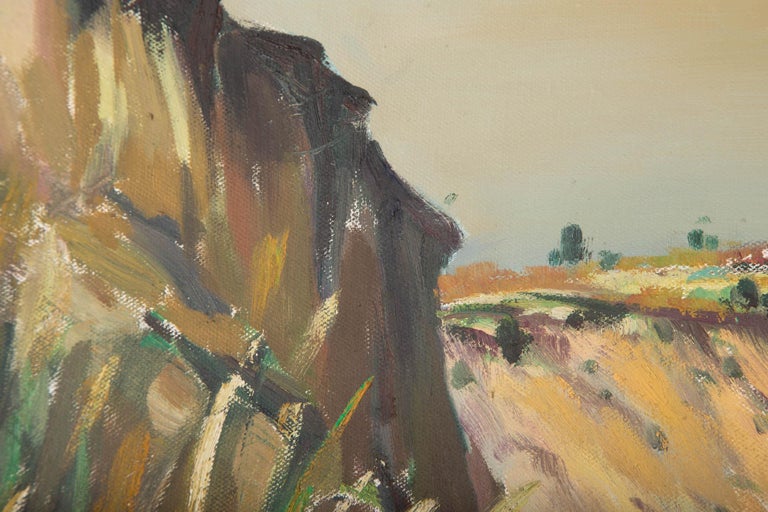 Bo Song - Bo Song Impressionist Original Oil Painting "Phoenix Ridge 3 ...