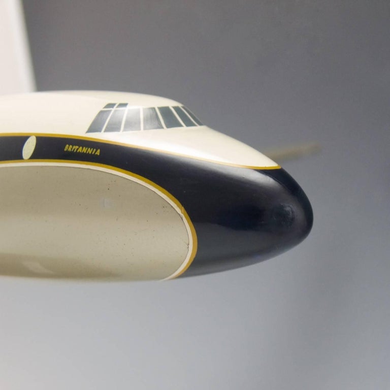 BOAC Bristol Britannia Painted Model by Walker's Westway Models, circa ...