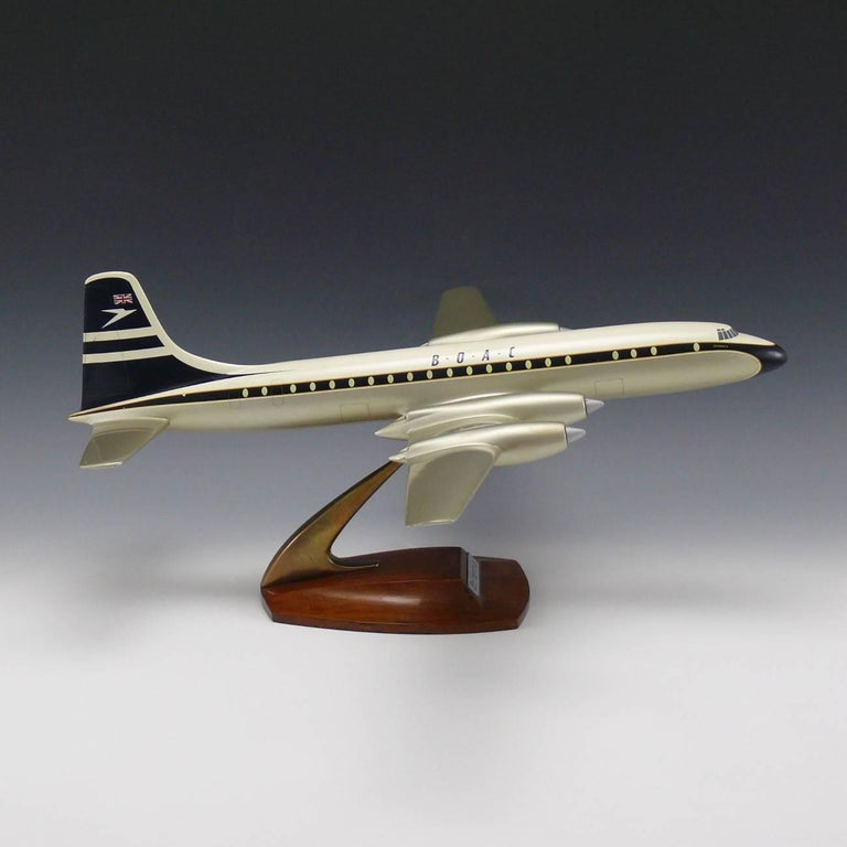 BOAC Bristol Britannia Painted Model by Walker's Westway Models, circa ...