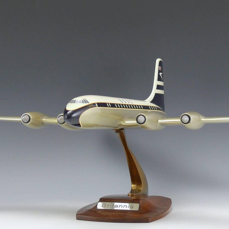 BOAC Bristol Britannia Painted Model by Walker's Westway Models, circa ...