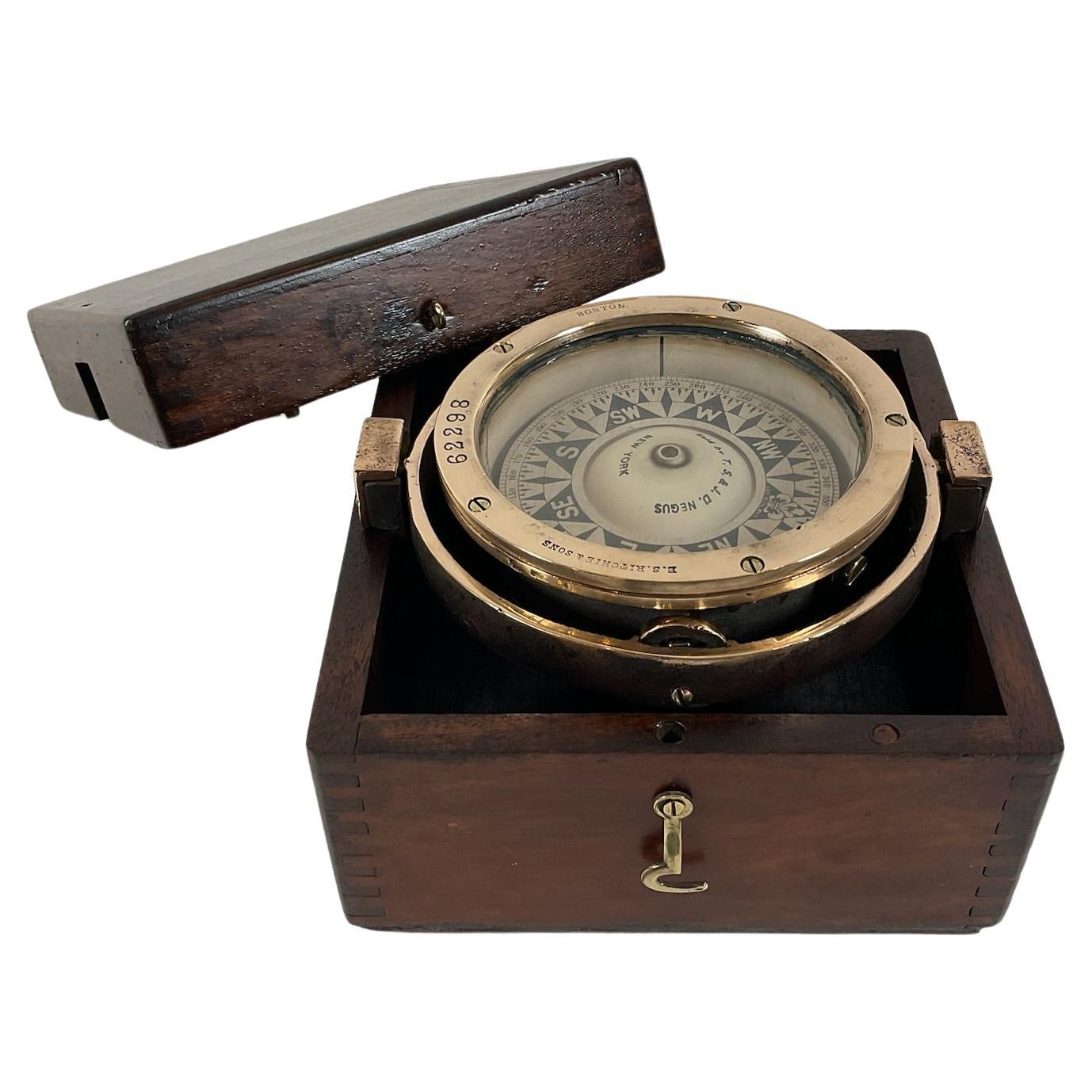 Boat Compass by Ritchie of Boston For Sale at 1stDibs