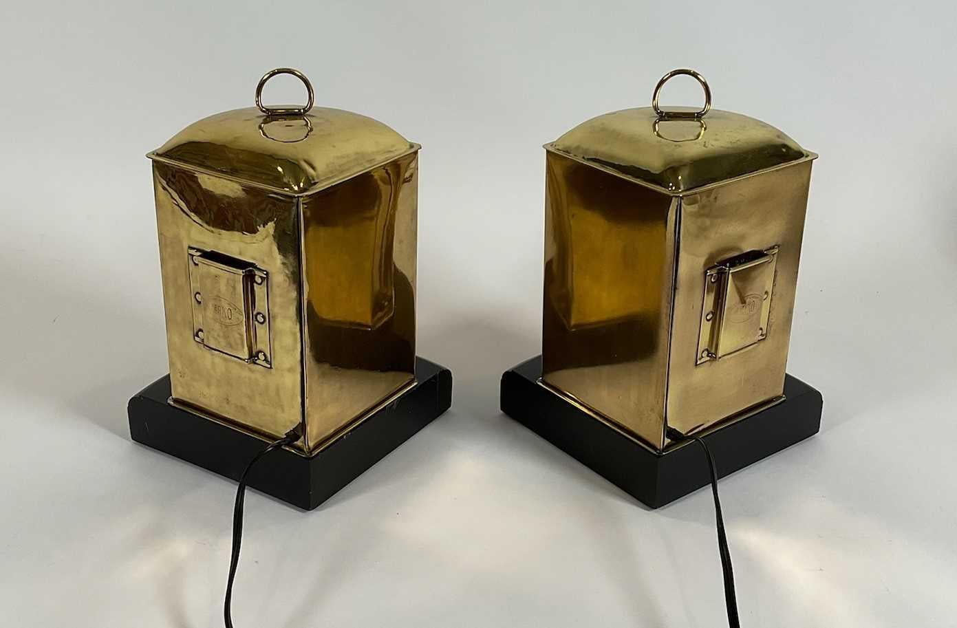 Boat Lanterns by Perko of New York For Sale at 1stDibs