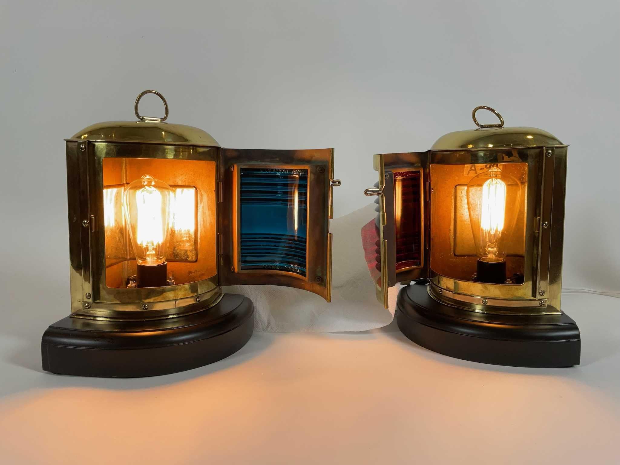 Boat Lanterns by Perko of New York For Sale at 1stDibs