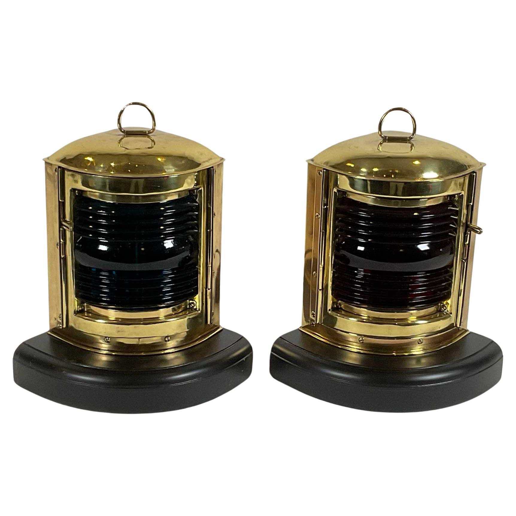 Boat Lanterns by Perko of New York For Sale at 1stDibs