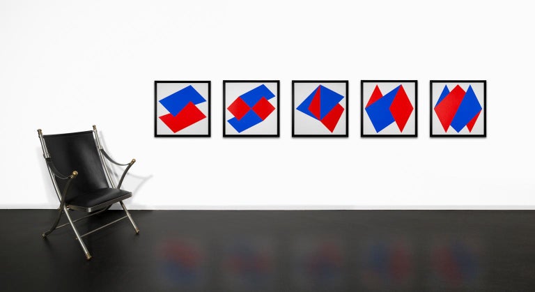 Bob Bonies - "Portfolio IV" 5 prints in Series, Dutch Constructivist ...