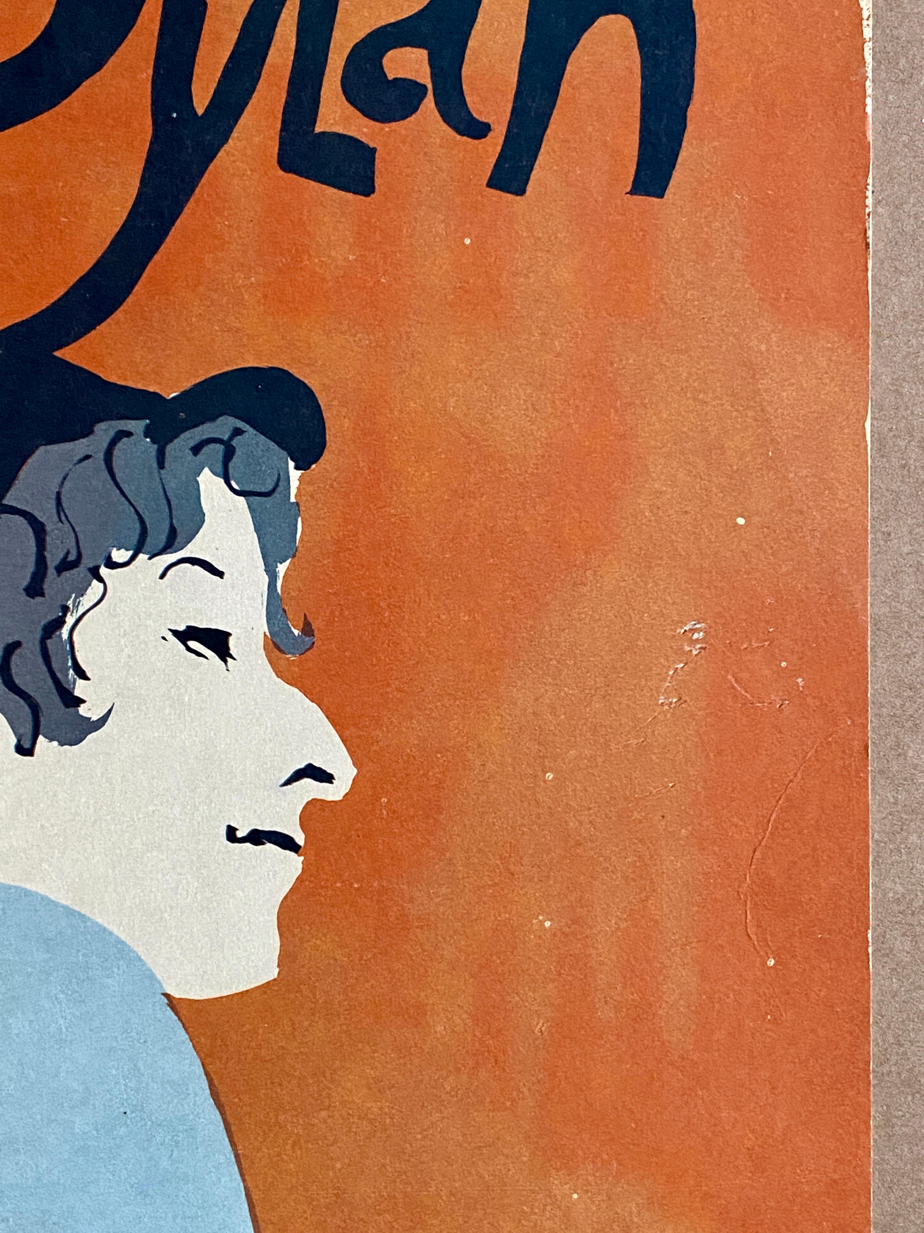 Bob Dylan and Joan Baez Original Vintage US Tour Poster by Eric Von ...