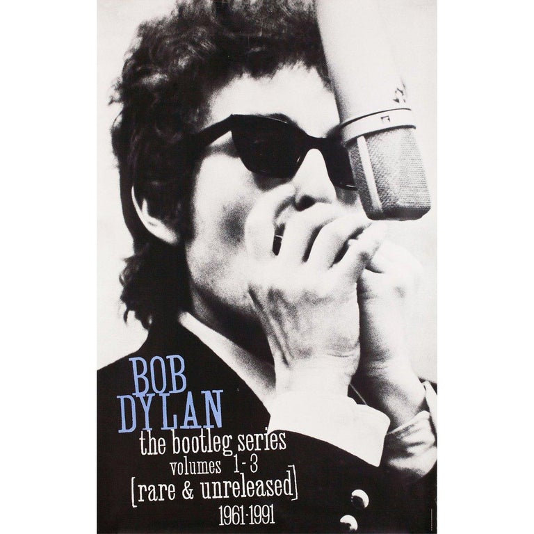 'Bob Dylan The Bootleg Series" 1961-1991-1991 U.S. Poster For Sale at ...