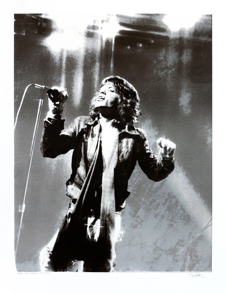Bob Gruen - Mick Jagger-NYC - 1972 For Sale at 1stDibs