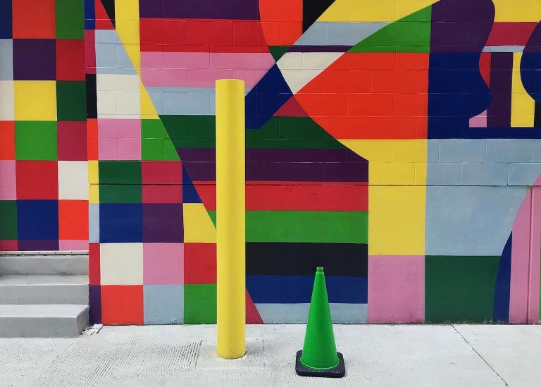 Bob Hambly - Green Pylon, Pittsburgh, PA. For Sale at 1stDibs