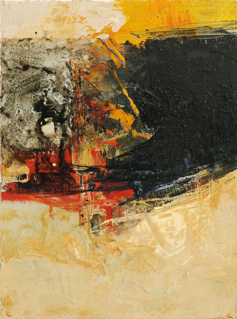 Bob Hunt - Deterioration #1, Painting, Acrylic on Paper For Sale at 1stDibs