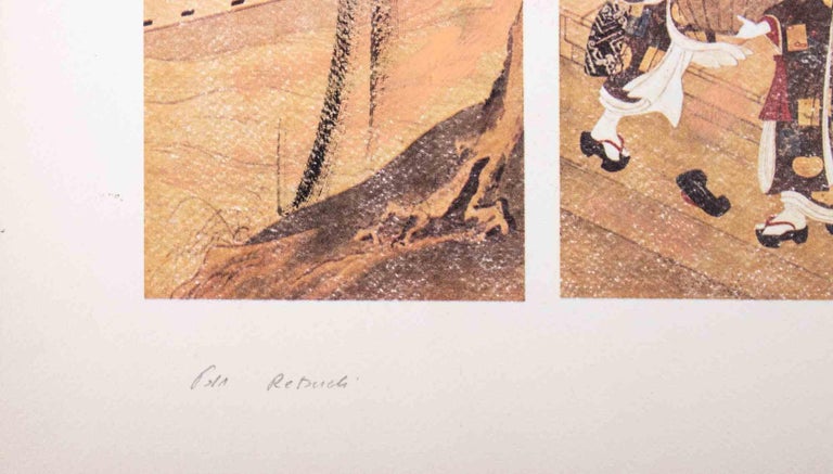 Bob Paulson - Old Japan - Lithograph by Bob Paulson - 1970s For Sale at ...