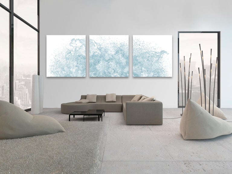 Bob Tabor - Triptych - Water Theme - Mounted on Plexiglass For Sale at ...