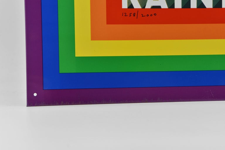 Bobbie Rainbow by Peter Blake Lithoprint on Tin 2001 Signed Pop Art For ...