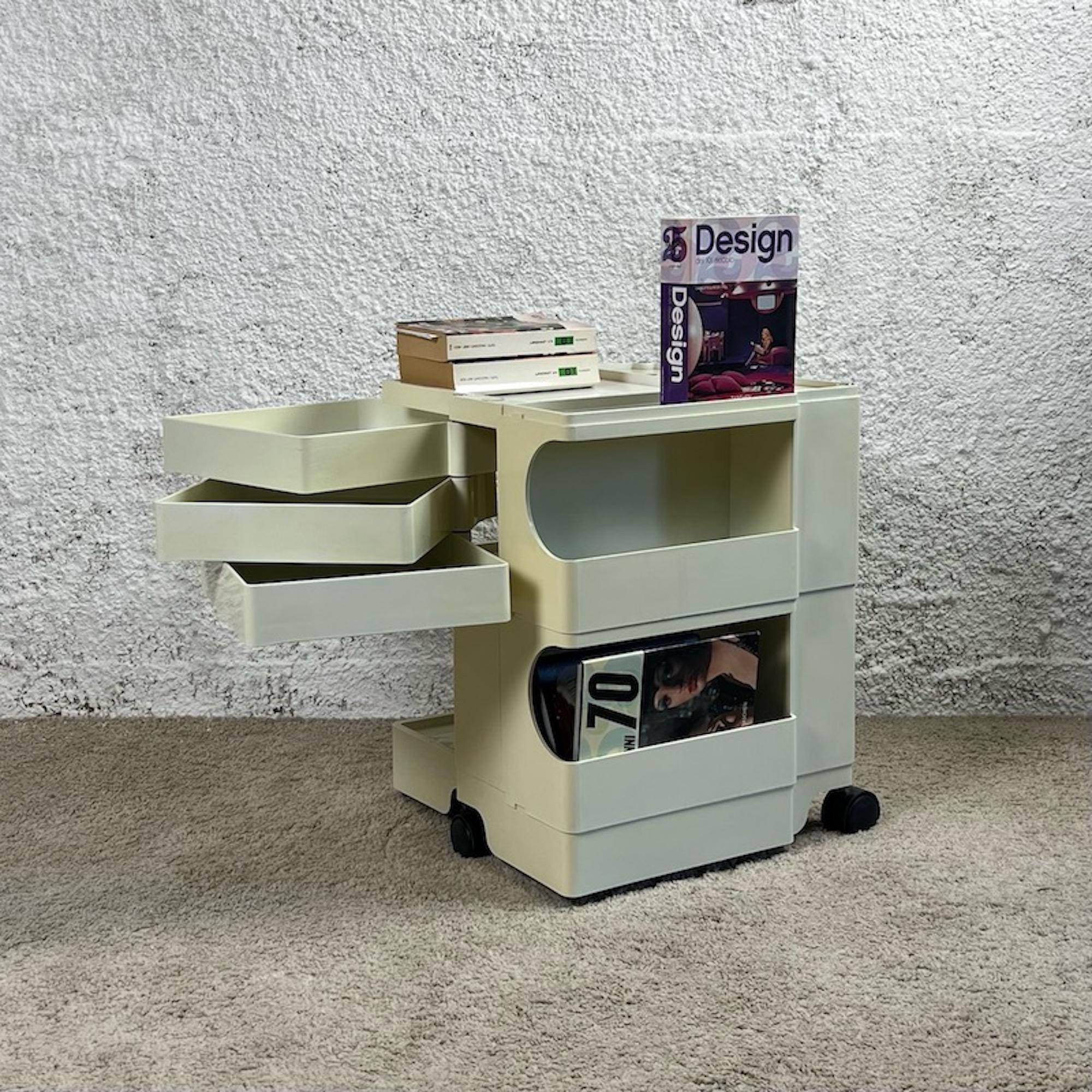 Boby Storage Cabinet Trolley by Joe Colombo for Bieffeplast, 1970s For ...
