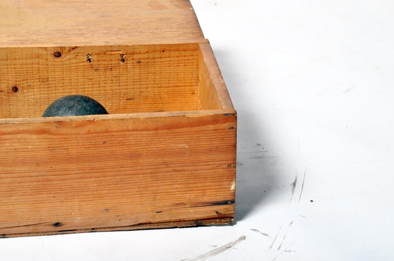 Bocce Ball Set at 1stDibs | marble bocce ball set