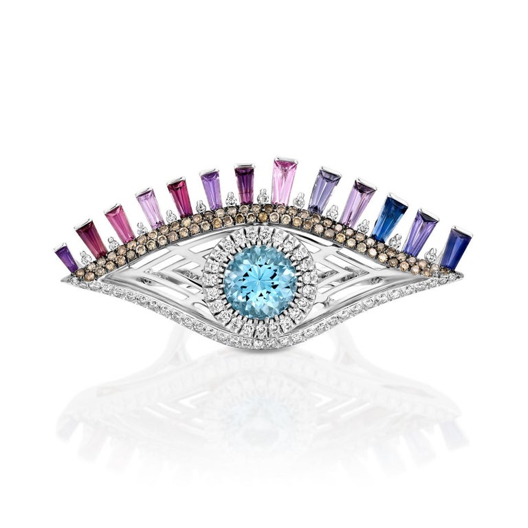 Evil Eye Protection Ring For Sale at 1stDibs