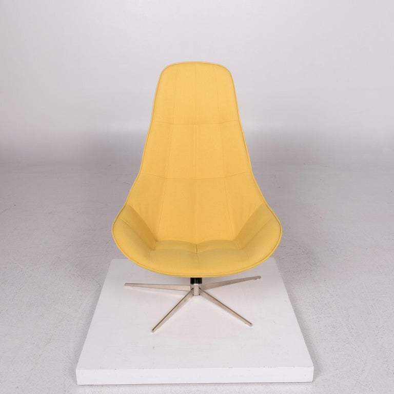 BoConcept Boston Fabric Armchair Yellow at 1stDibs