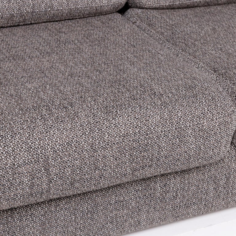 BoConcept Fabric Corner Sofa Gray Sofa Couch at 1stDibs