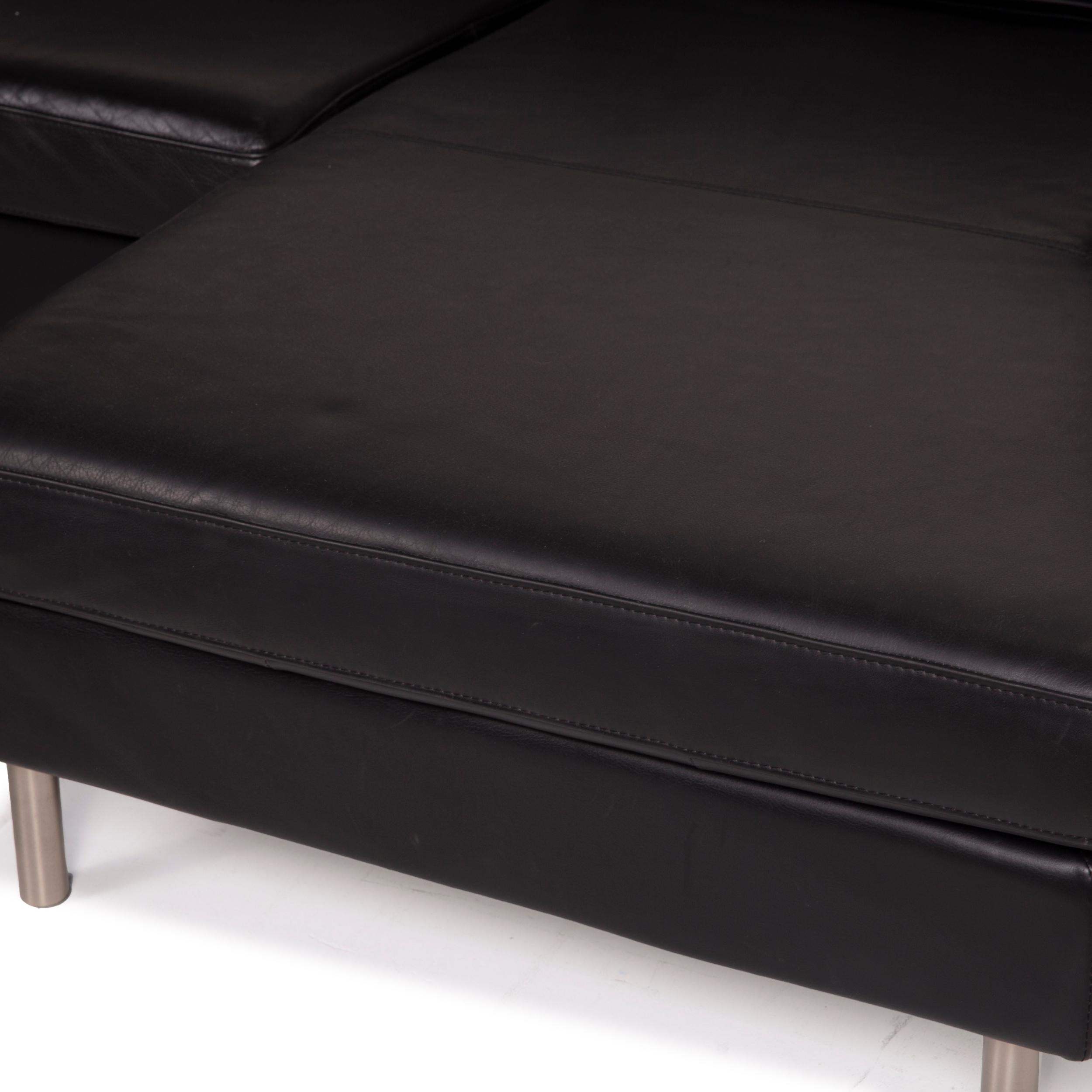 BoConcept Indivi Leather Sof Black Corner Sofa at 1stDibs | boconcept indivi sofa review ...
