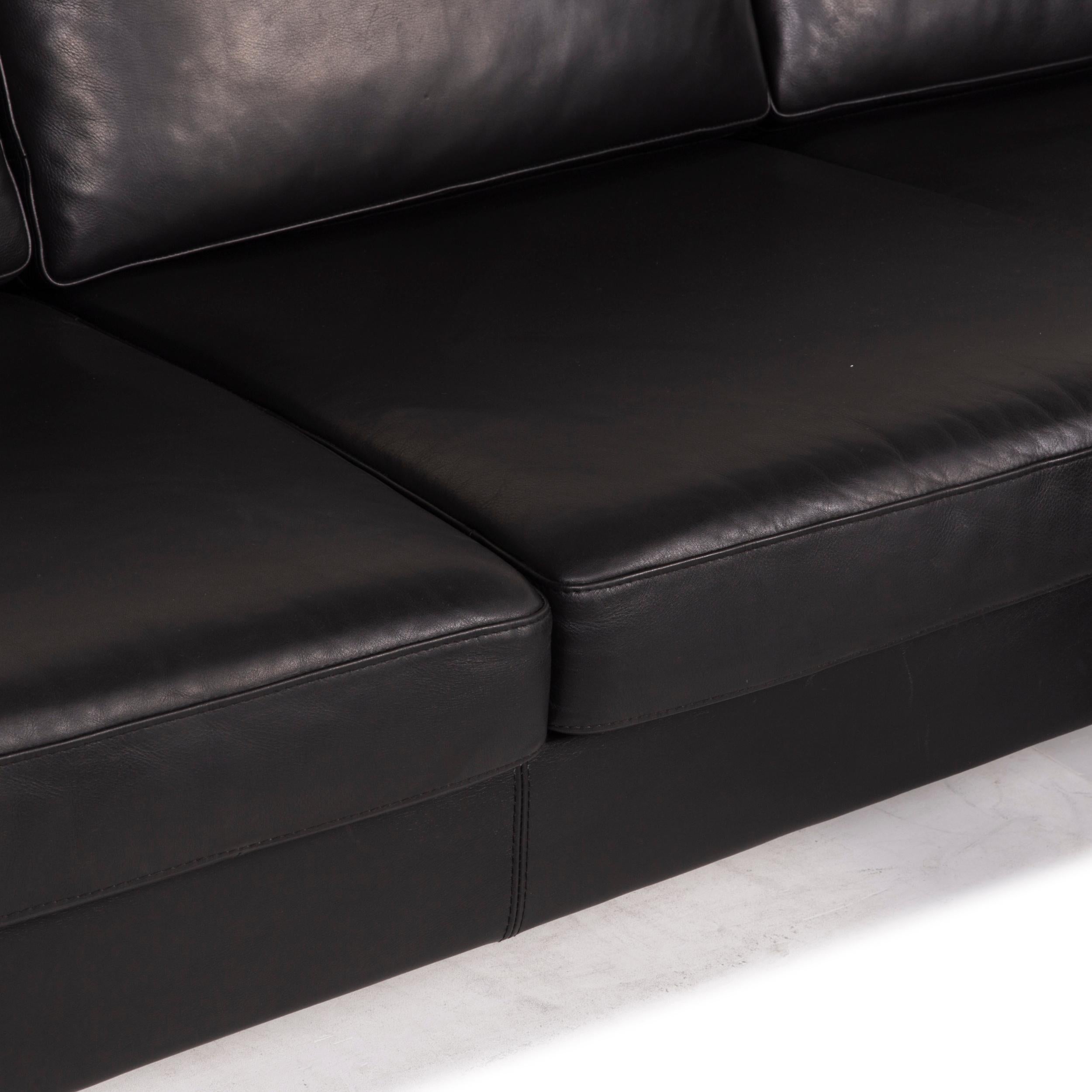 BoConcept Indivi Leather Sof Black Corner Sofa at 1stDibs | boconcept indivi sofa review ...