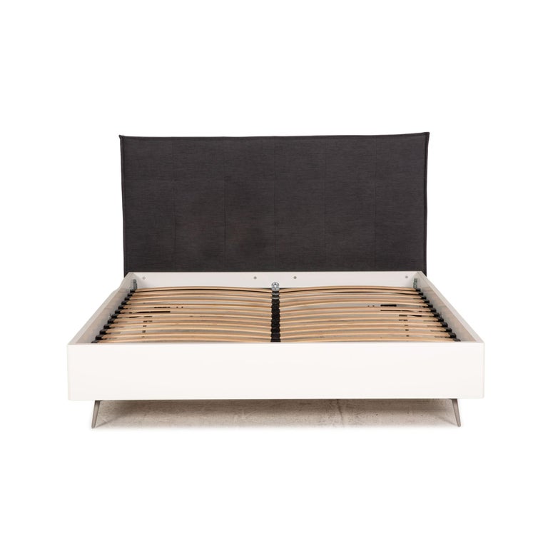 BoConcept Lugano Fabric Bed Gray Double Bed For Sale at 1stDibs ...