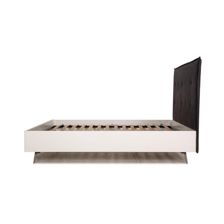BoConcept Lugano Fabric Bed Gray Double Bed For Sale at 1stDibs ...