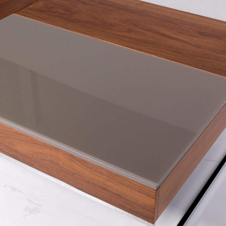 Boconcept Wood Coffee Table Function Storage Room Table at 1stDibs