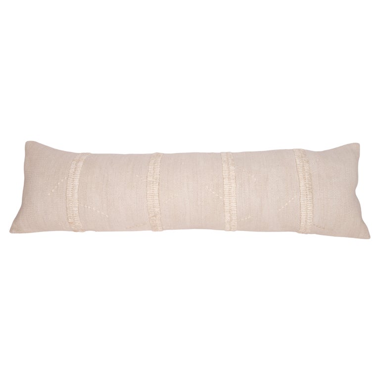 Body Pillow Cover, Made from a Vintage Hemp Kilim, Mid 20th C For Sale ...