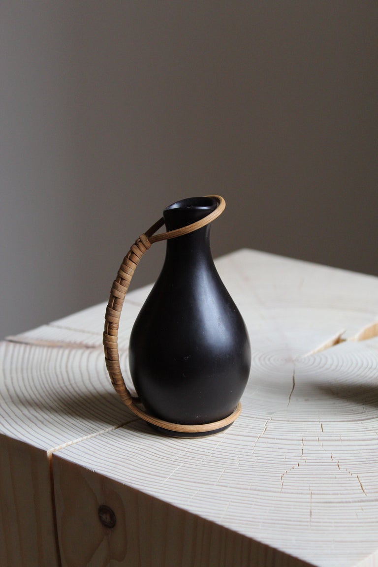 Bofa Keramik, Miniature Pitchers, Glazed Ceramic Cane, Bornholm ...