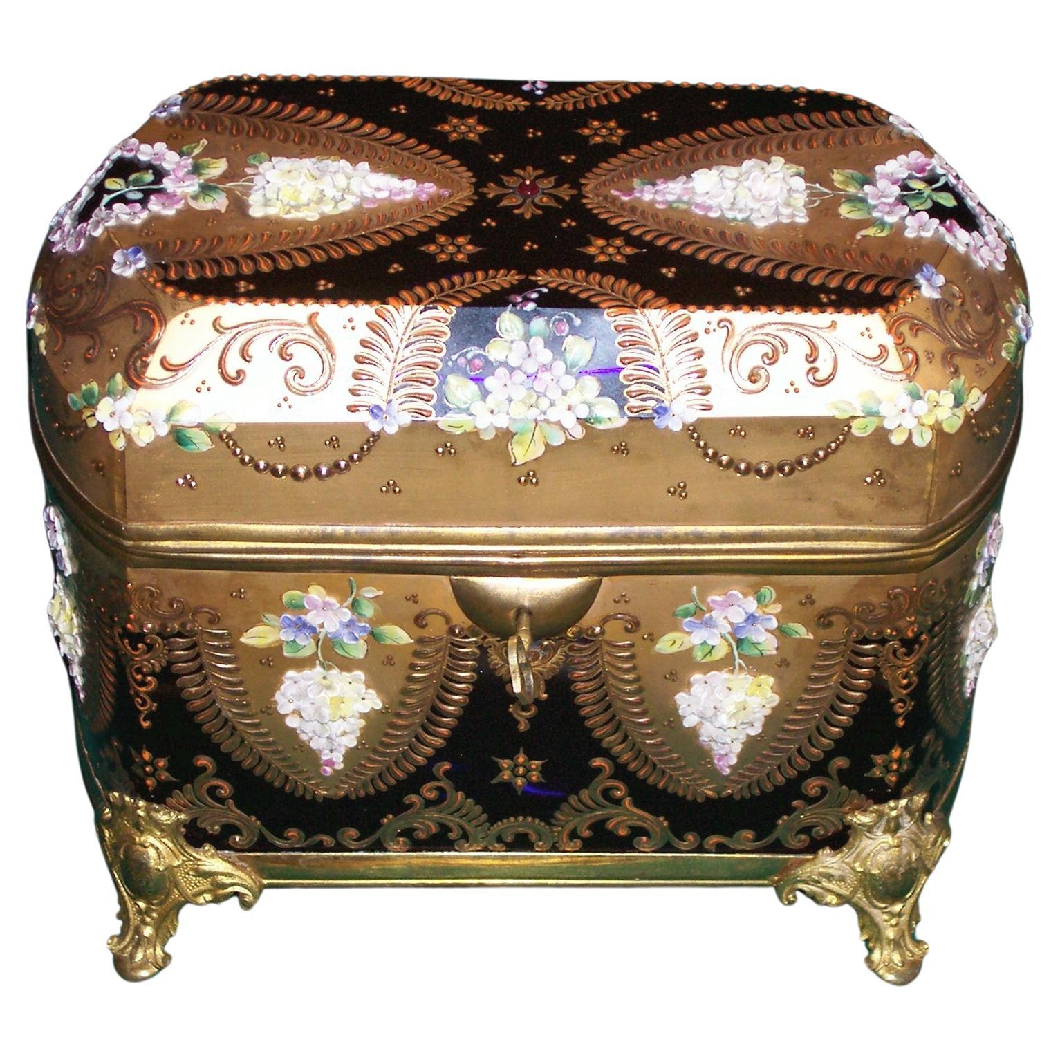 Sevres Porcelain Box For Sale at 1stDibs