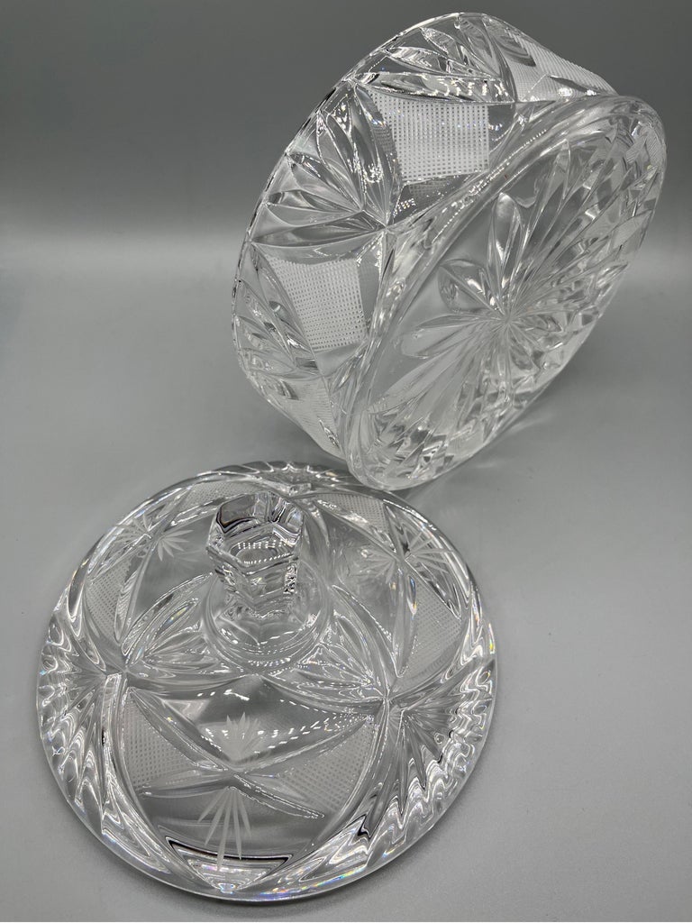 Bohemia Crystal Chocolate Holder 1900s-Antiques For Sale at 1stDibs