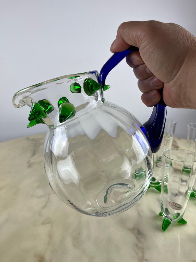 Bohemia Crystal Cocktail Set for 6, 1988 For Sale at 1stDibs