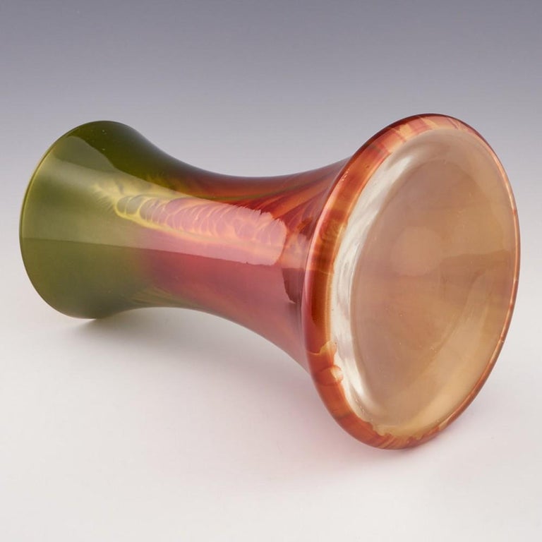 Bohemian Iridescent Vase, C1920 For Sale at 1stDibs