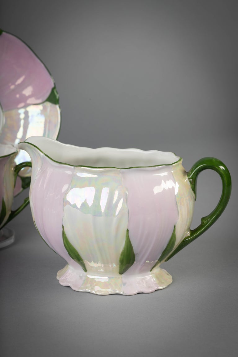Bohemian Porcelain Part-Tea Set, circa 1920 at 1stDibs