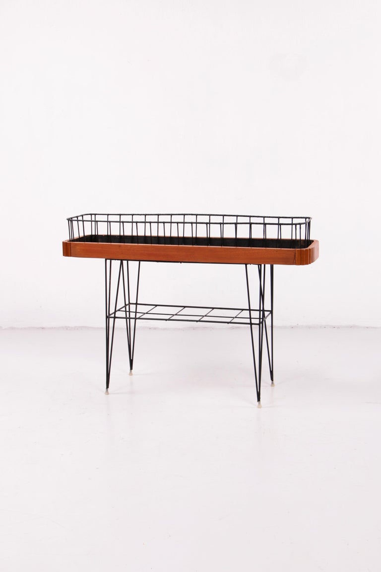 Bohemian Style Teak Design Planter, 1960 Denmark For Sale at 1stDibs
