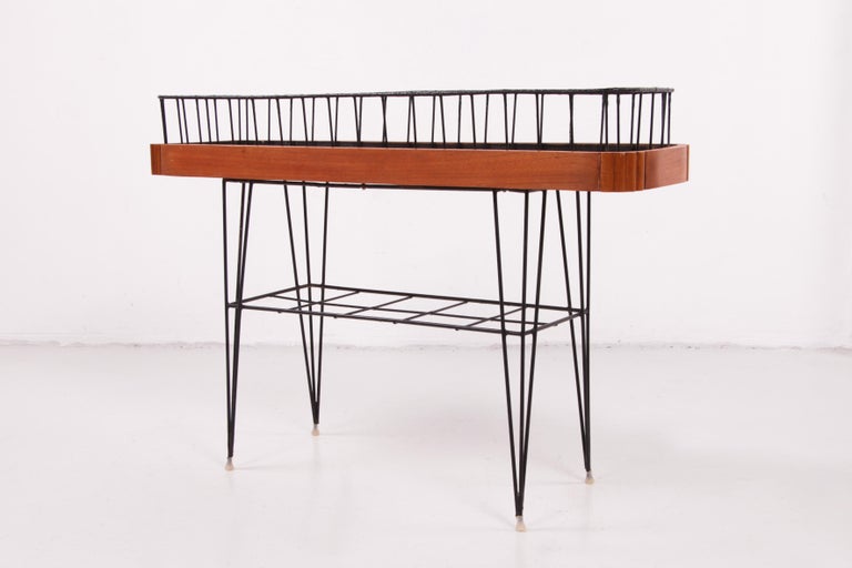 Bohemian Style Teak Design Planter, 1960 Denmark For Sale at 1stDibs