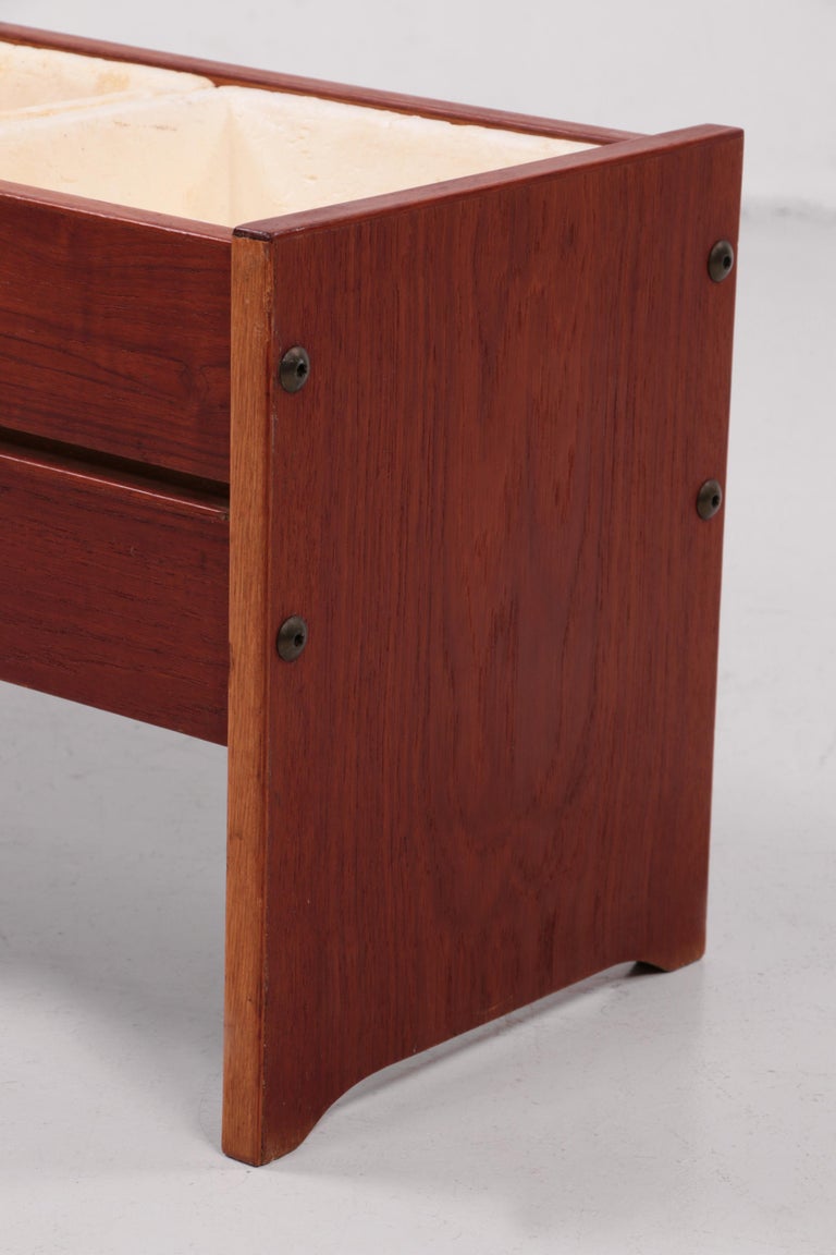 Bohemian Style Teak Design Planter, 1960, Denmark For Sale at 1stDibs