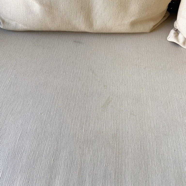 Boho Chic Large Sculptural Wicker Sofa For Sale at 1stDibs