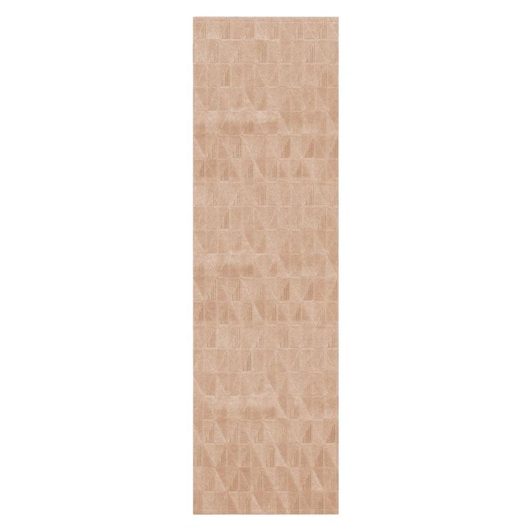 Bold Spliced Angles Customizable Fragment Runner in Caramel Small For ...