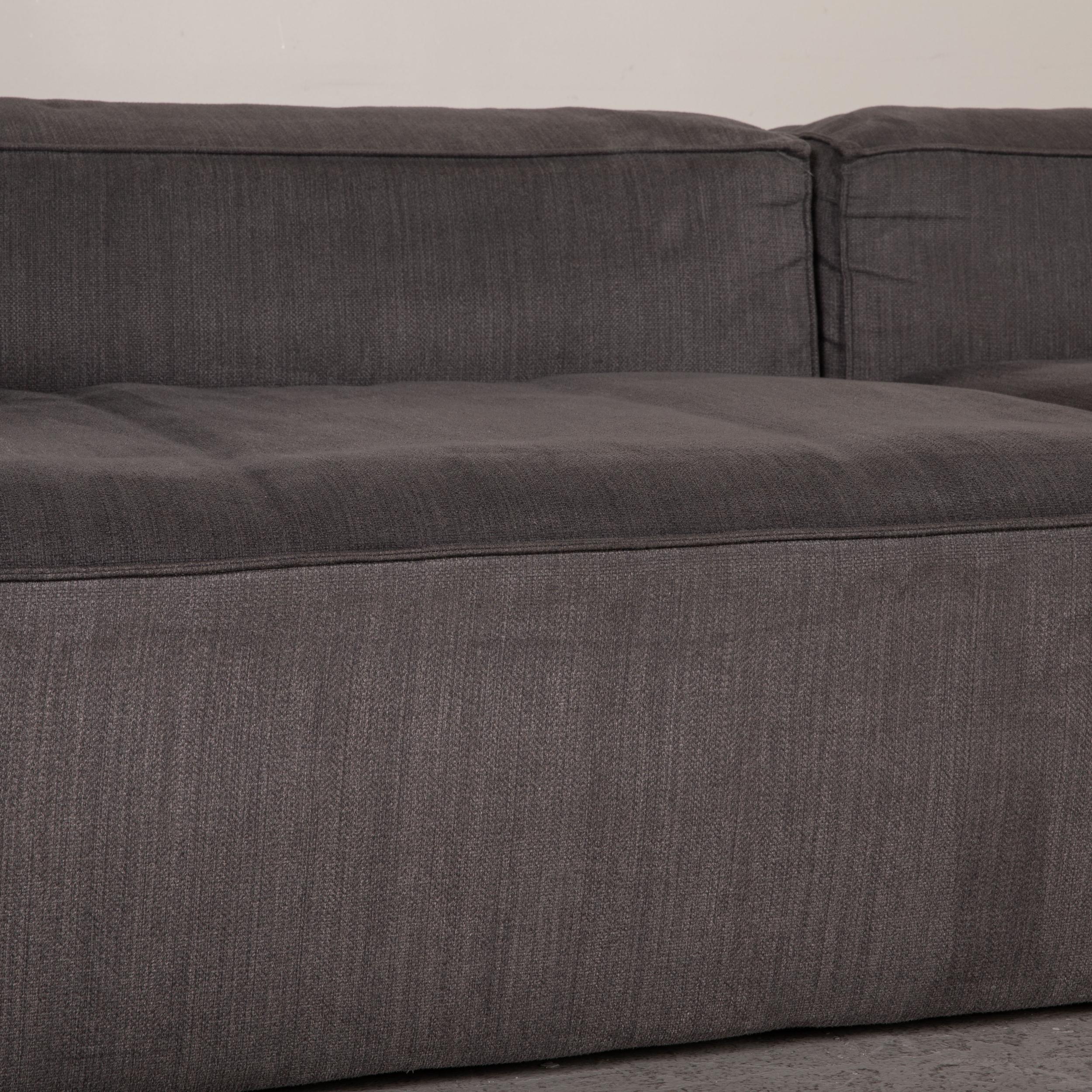 Bolia Cosima Fabric Sofa Gray Three-Seater Couch For Sale at 1stDibs ...