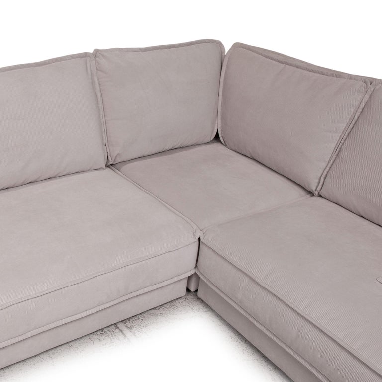 Bolia Noora Fabric Sofa White Corner Sofa Couch For Sale at 1stDibs