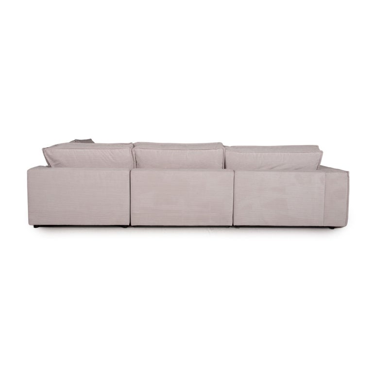 Bolia Noora Fabric Sofa White Corner Sofa Couch For Sale at 1stDibs