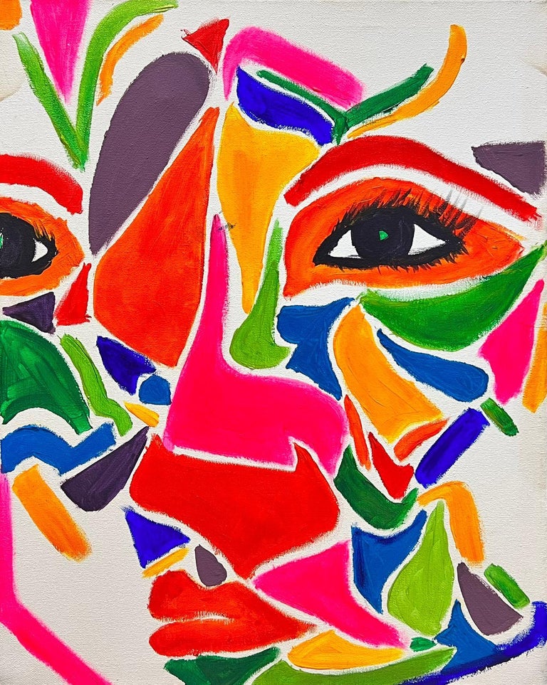 Bolly Frost - Contemporary Abstract British Unfinished Painting Of A ...