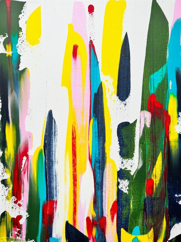Bolly Frost - Contemporary British Abstract Painting Of Bright Colors ...