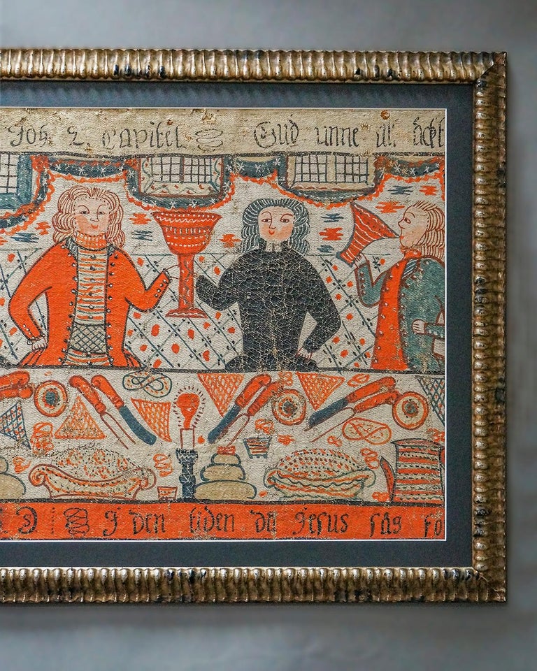 Bonad Fragment with Wedding Feast at 1stDibs