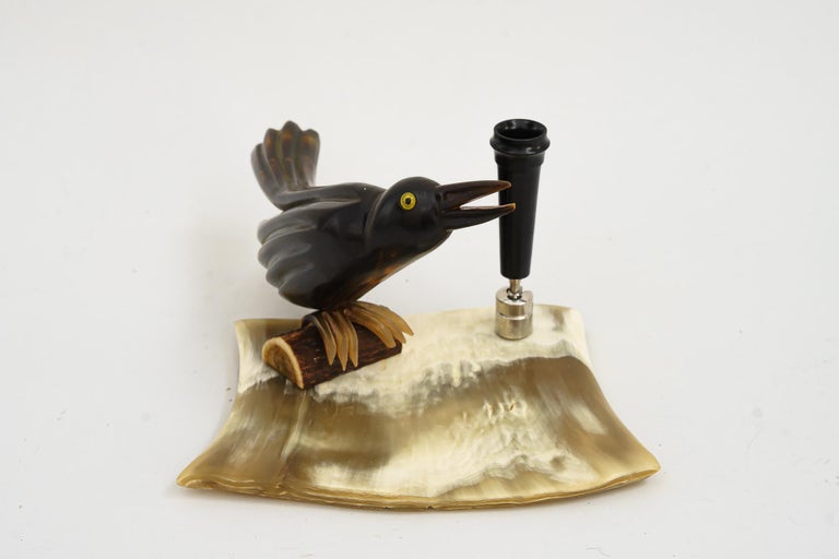 Bone and Bakelite Pen Holder for Desk around 1960s For Sale at 1stDibs