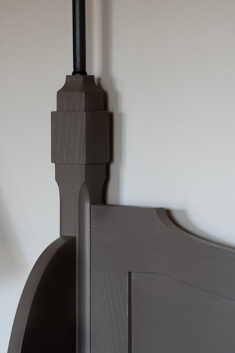 Bone Bed Grisaille Oak and Steel Superstructure New England Feel Canopy ...