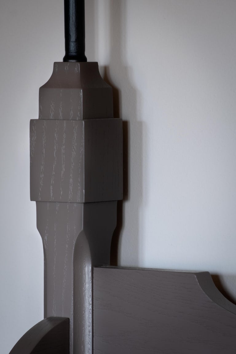 Bone Bed Grisaille Oak and Steel Superstructure New England Feel Canopy ...