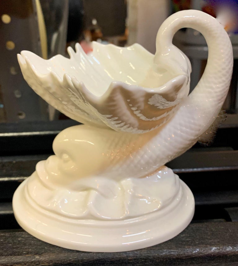 Bone China Dolphin Soap Dish at 1stDibs | china soap basket